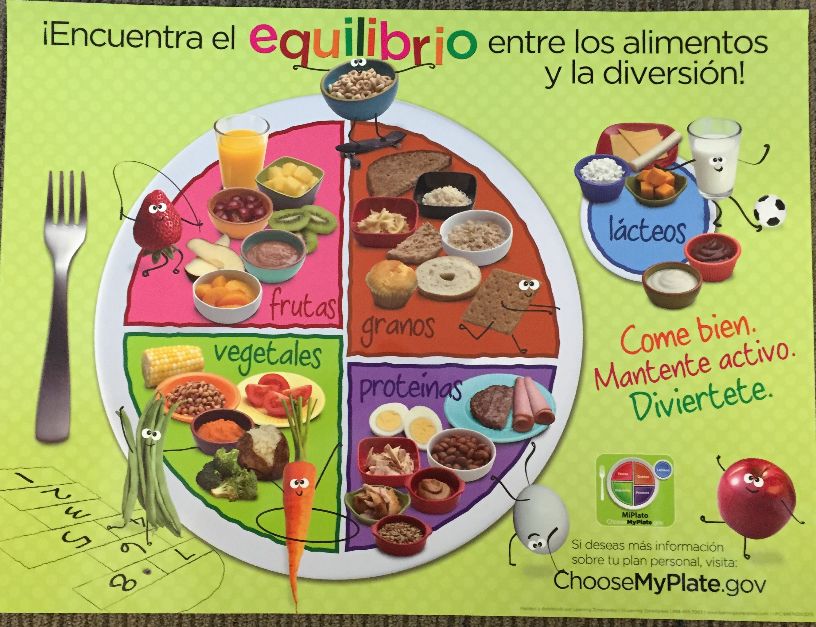 Food Groups In Spanish